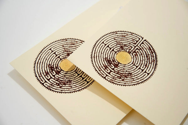 Labyrinth Notecards | Set of 8 – Bernard Maisner